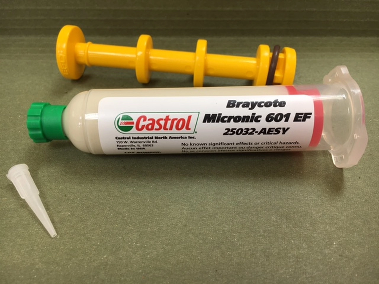 Castrol Braycote Micronic 601 EF | Jeringa de 2 oz - Seimpac ...