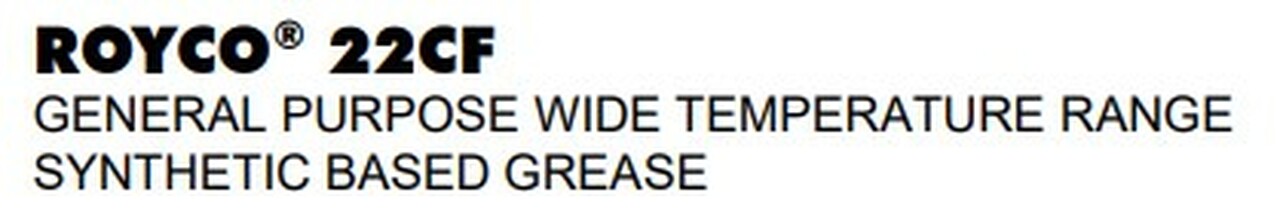 MIL-PRF-81322F Royco 22CF Grado NLGI 2 - Cubo de 35 lb - Seimpac ...